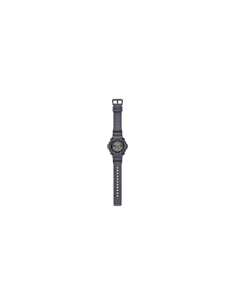Reloj Casio Gris Digital Fase Lunar y Gráfico de Mareas